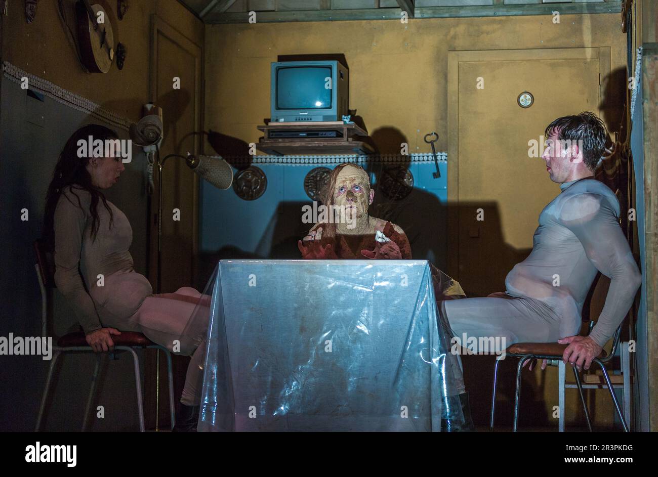 Prometheus by Bastian Reiber (SchaubÃ¼hne Berlin Stock Photo - Alamy