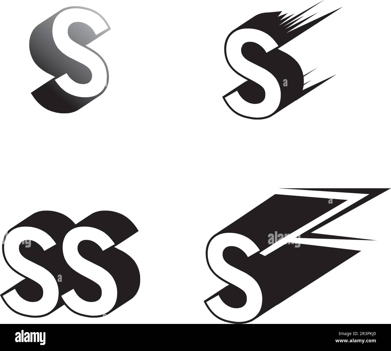 Business corporate letter S logo design vector Stock Vector Image & Art ...