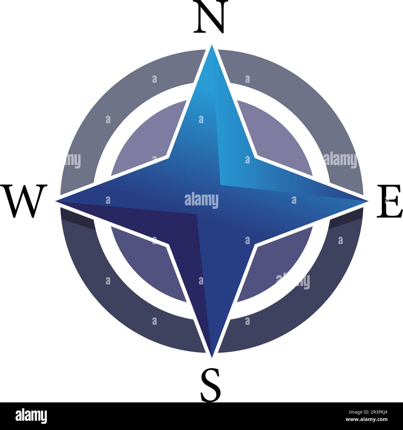 Vector Compass Signs And Symbols Logo Stock Vector Image And Art Alamy