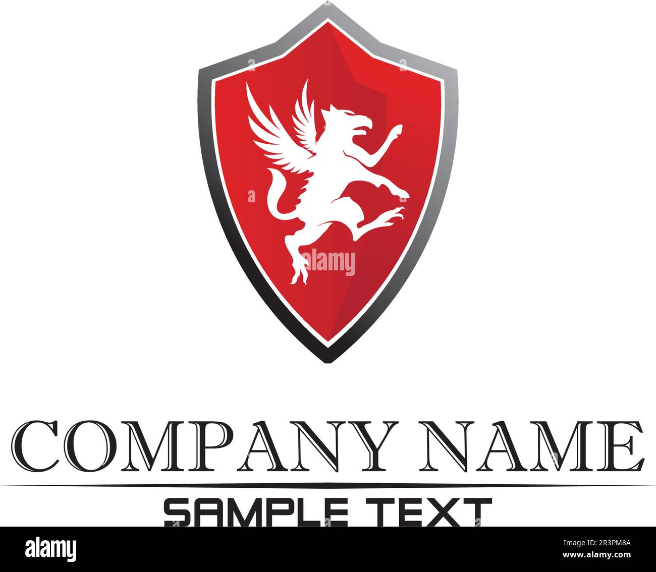 Pegasus Vector Logo Template vector illustration Stock Vector Image ...