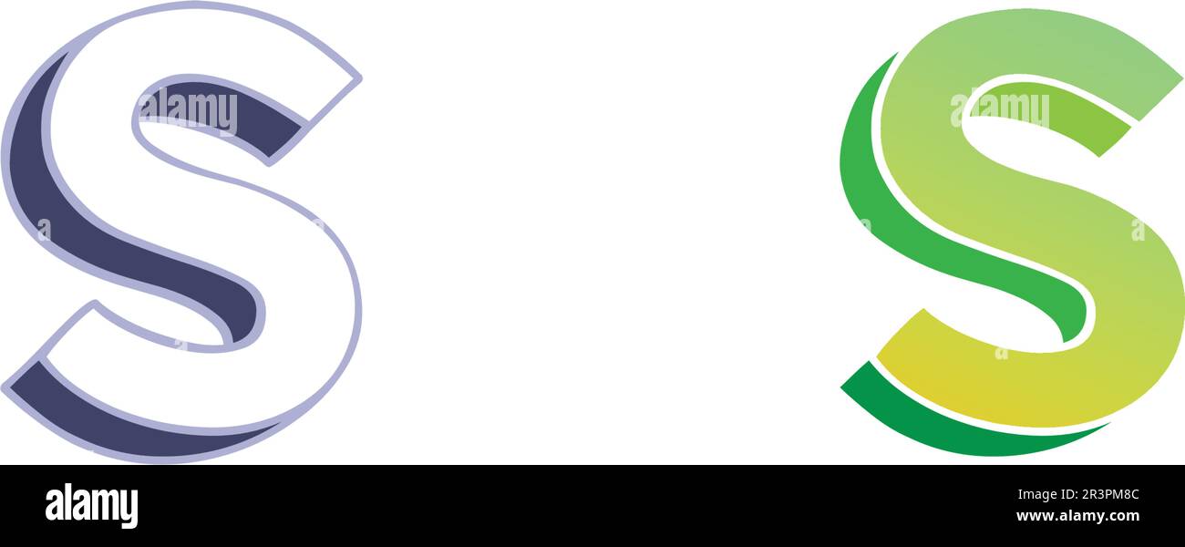 Business corporate letter S logo design vector Stock Vector Image & Art ...