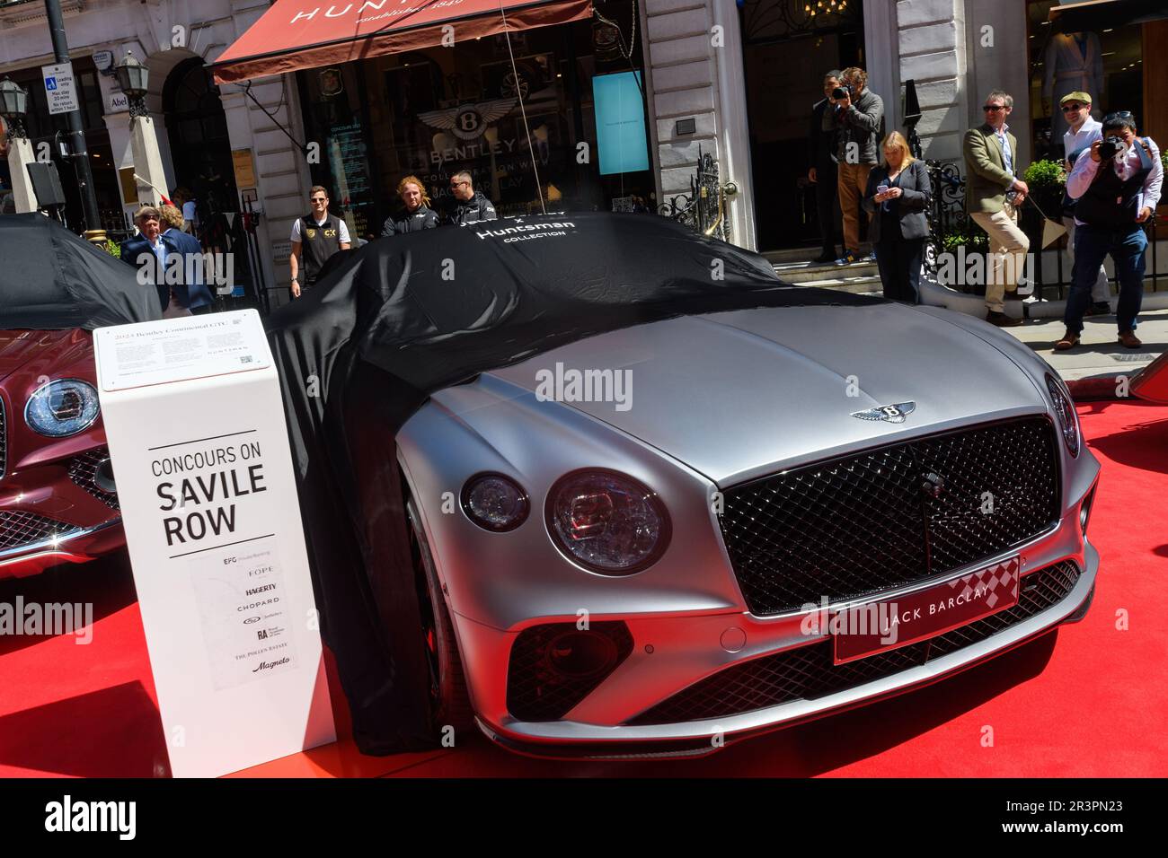 London, UK, 24th May 2023, Concours on Savile Row promises to show the ...