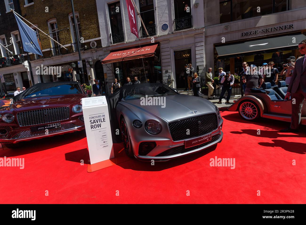 London, UK, 24th May 2023, Concours on Savile Row promises to show the ...