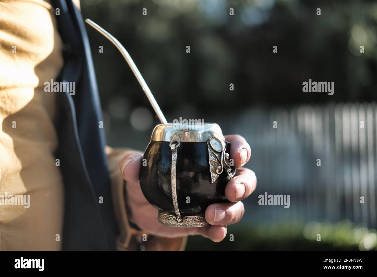 Drinking a mate hi-res stock photography and images - Alamy