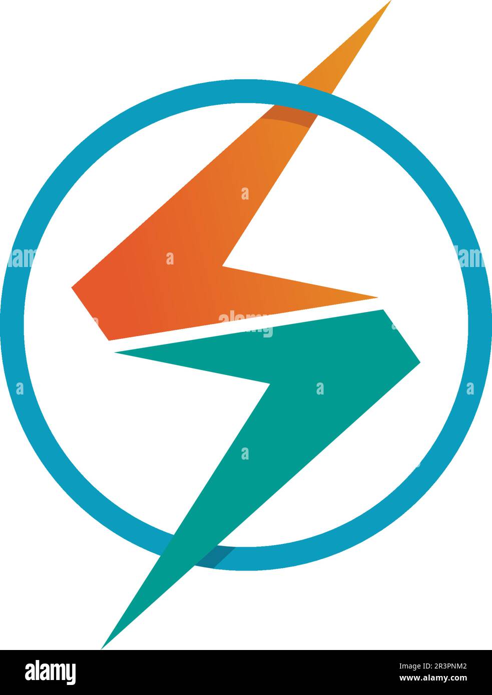 electric Vector lightning icon logo and symbols Stock Vector Image ...