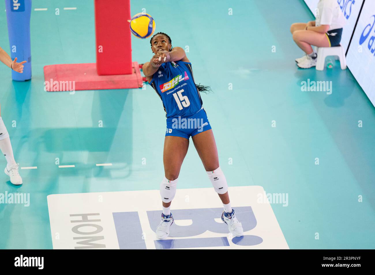 Sylvia Chinelo Nwakalor of Italy in action during the DHL Test Match ...