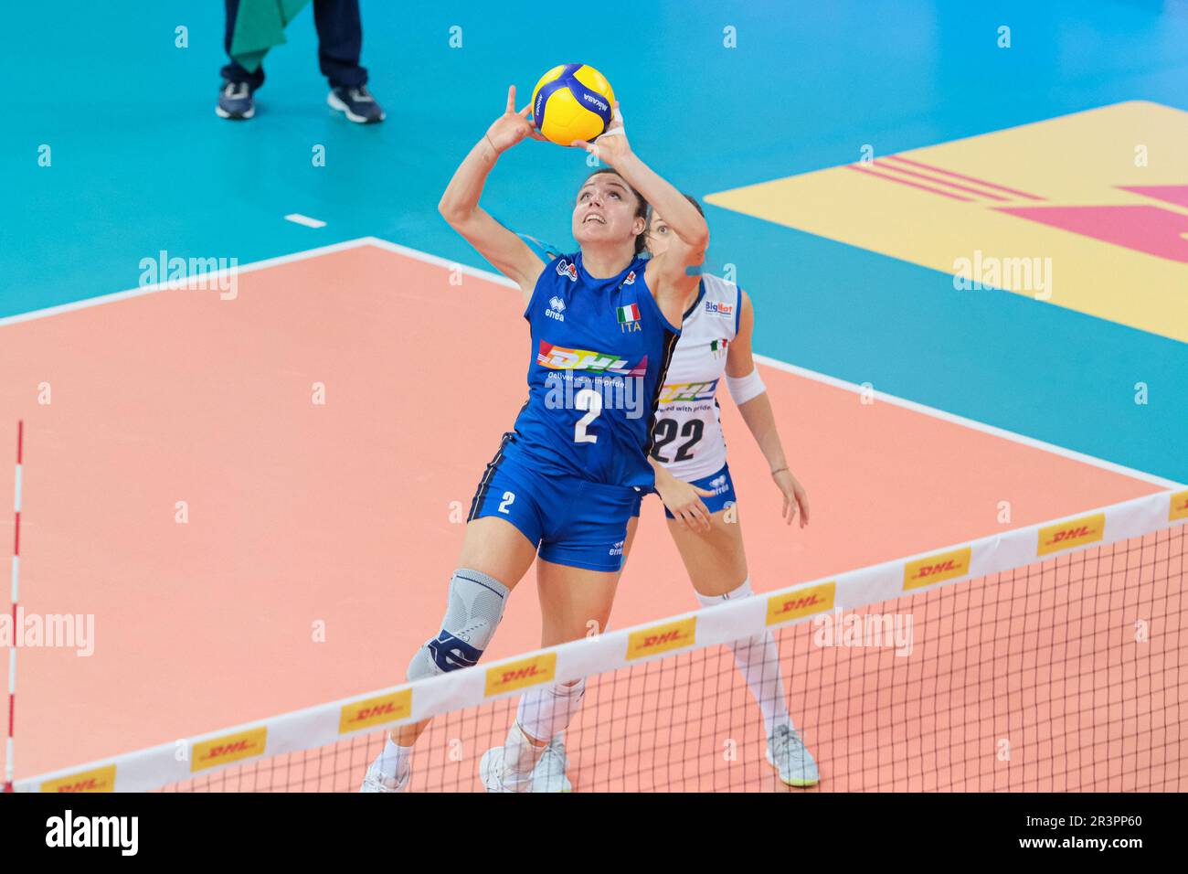 Alice Carlotta Degradi of Italy in action during the DHL Test Match ...