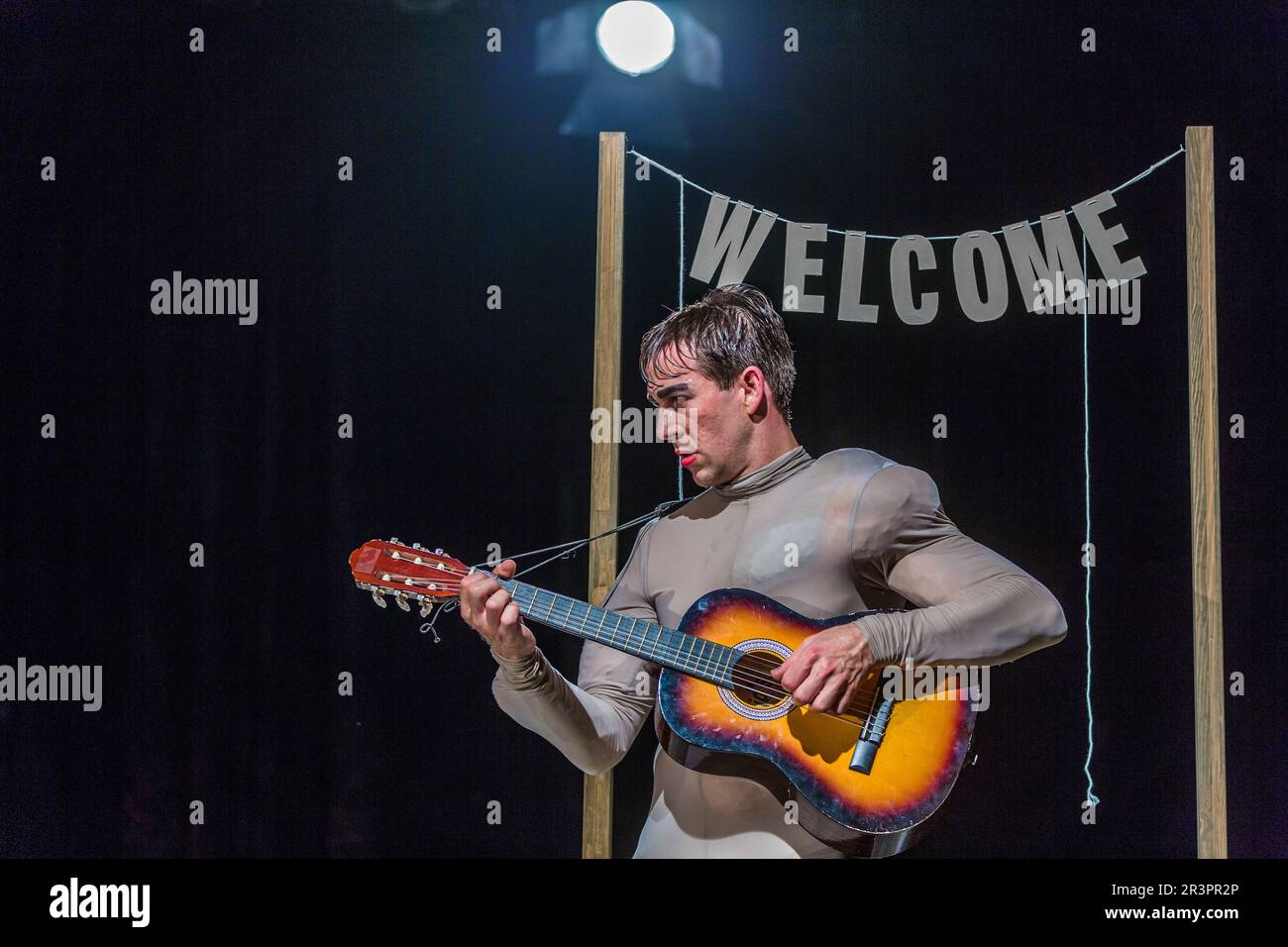 Prometheus by Bastian Reiber (SchaubÃ¼hne Berlin Stock Photo - Alamy
