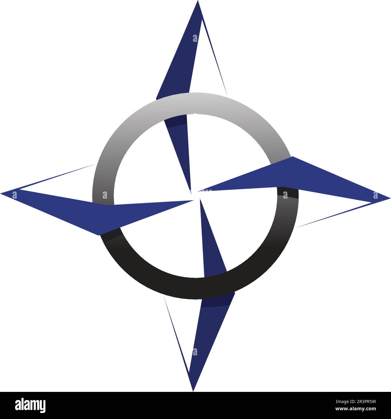 Red and blue Star falcon Logo Template vector icon Stock Vector Image ...