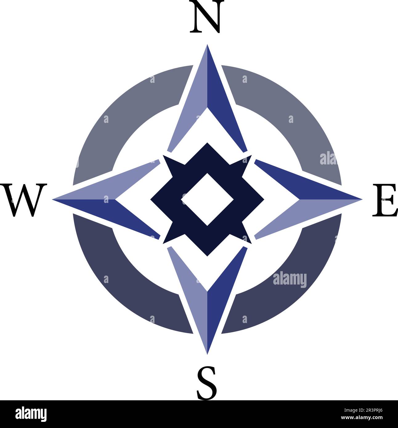 Vector - Compass signs and symbols logo Stock Vector Image & Art - Alamy