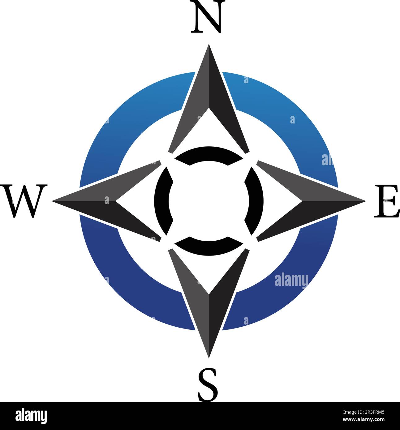 Vector - Compass signs and symbols logo Stock Vector Image & Art - Alamy