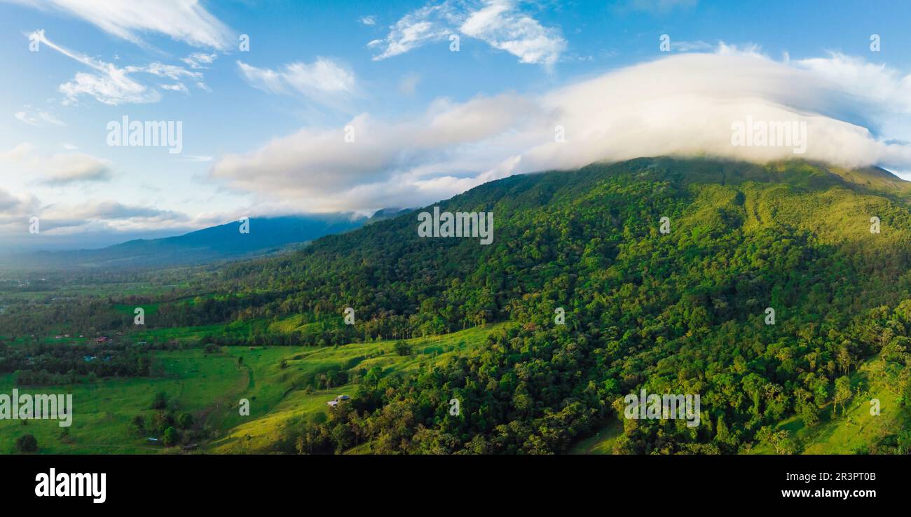 Amazing view of beautiful Arenal volcano in Costa Rica Stock Photo - Alamy