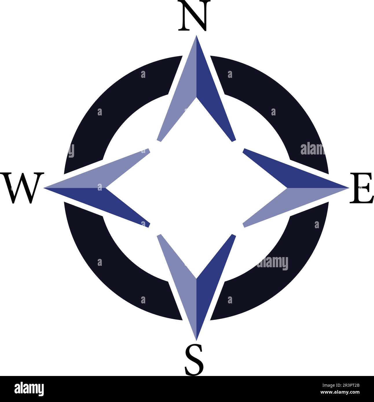 Vector - Compass signs and symbols logo Stock Vector Image & Art - Alamy