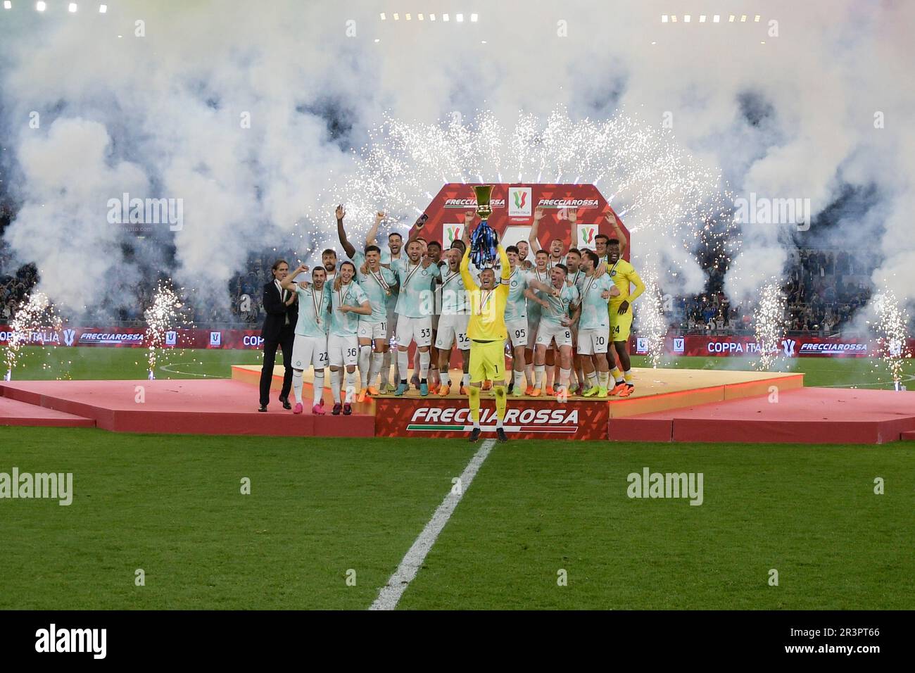 Stadio Olimpico, Rome, Italy. 24th May, 2023. Italian Coppa Italia ...