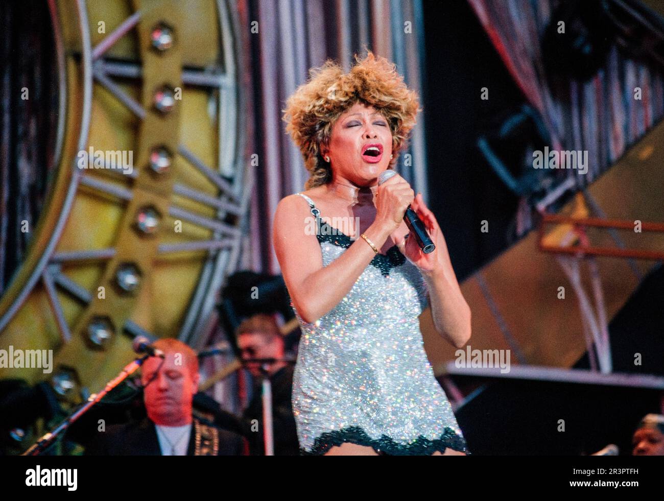 TINA TURNER, CARDIFF, 1996: Tina Turner plays Cardiff Arms Park on her ...