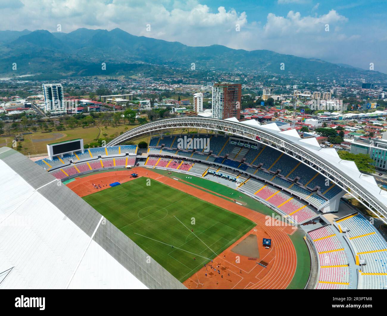 View of the National Stadium of Costa Rica Stock Photo - Alamy