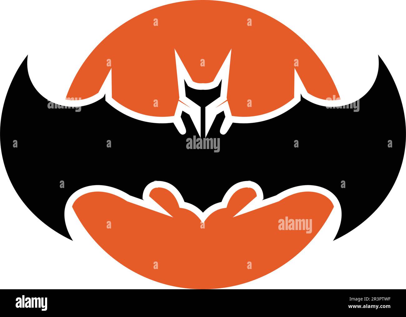 Bat tech logo Cut Out Stock Images & Pictures - Alamy