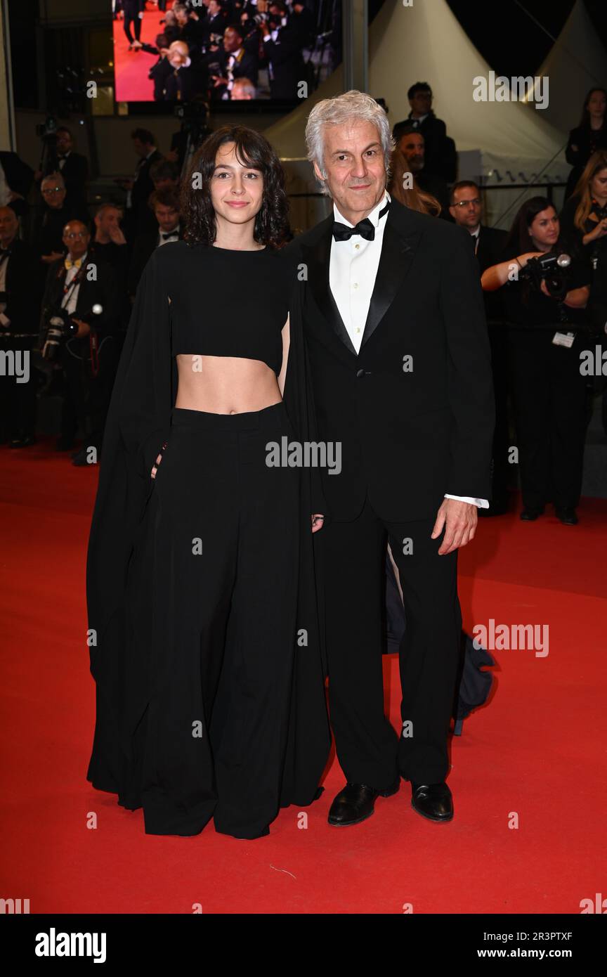 Cannes, France. 14th May, 2023. 76th Cannes Film Festival 2023, Red Carpet film “ Il Sol Dell ...