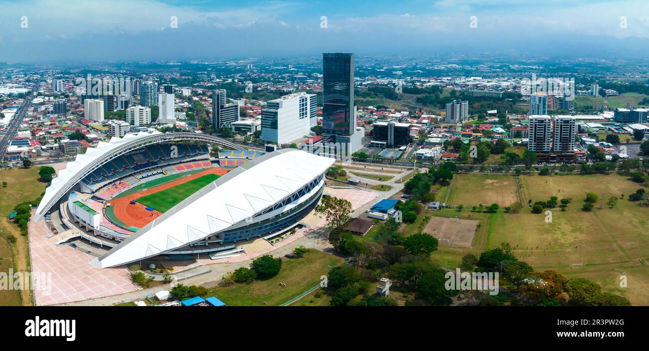 View of the National Stadium of Costa Rica Stock Photo - Alamy