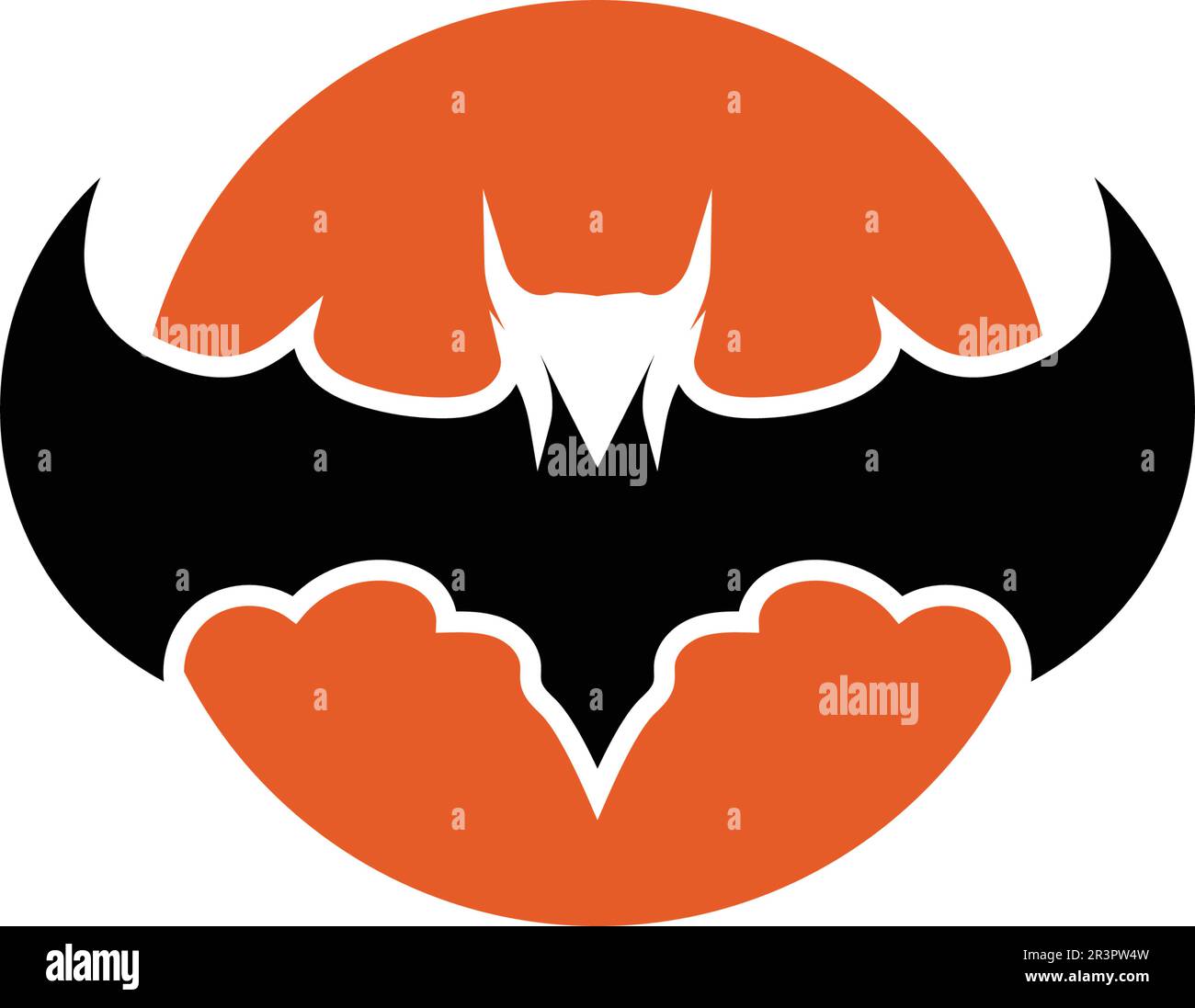 Bat tech logo Stock Vector Images - Alamy