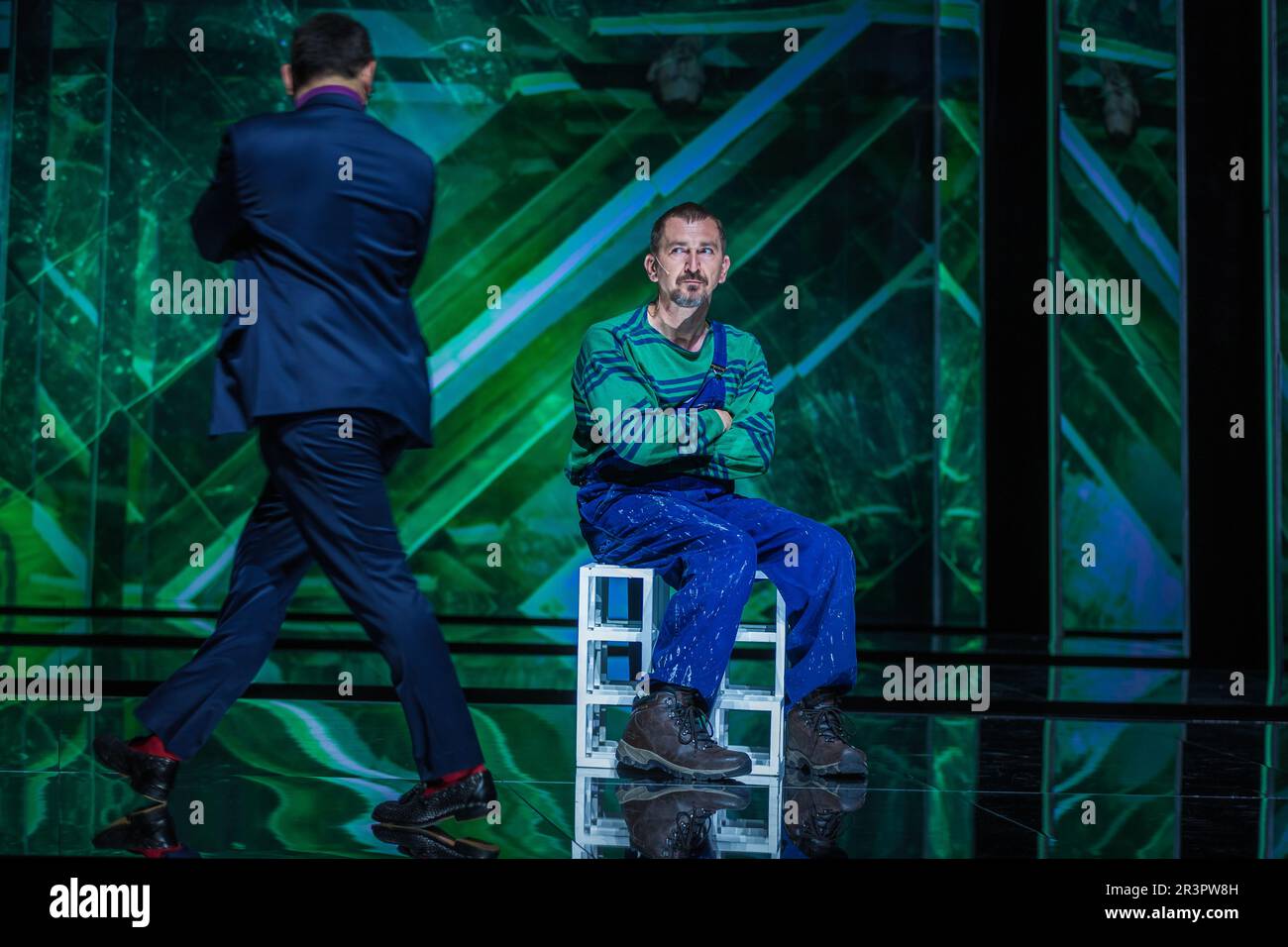 Operation Mindfuck (Gorki Theater Stock Photo - Alamy