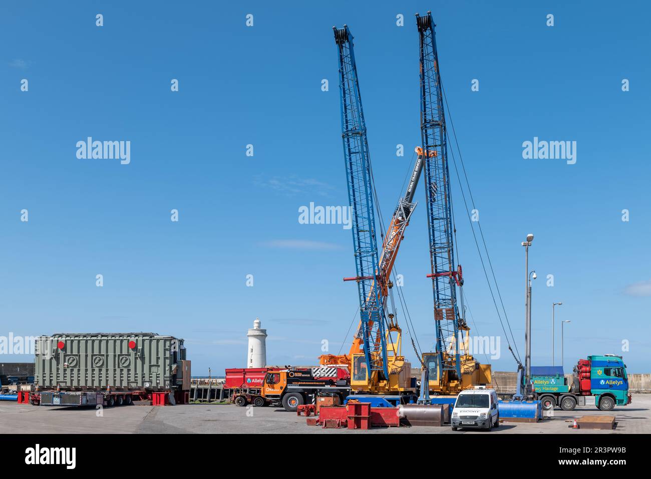24 May 2023. Buckie Harbour,Moray,Scotland. This is a very Large ...