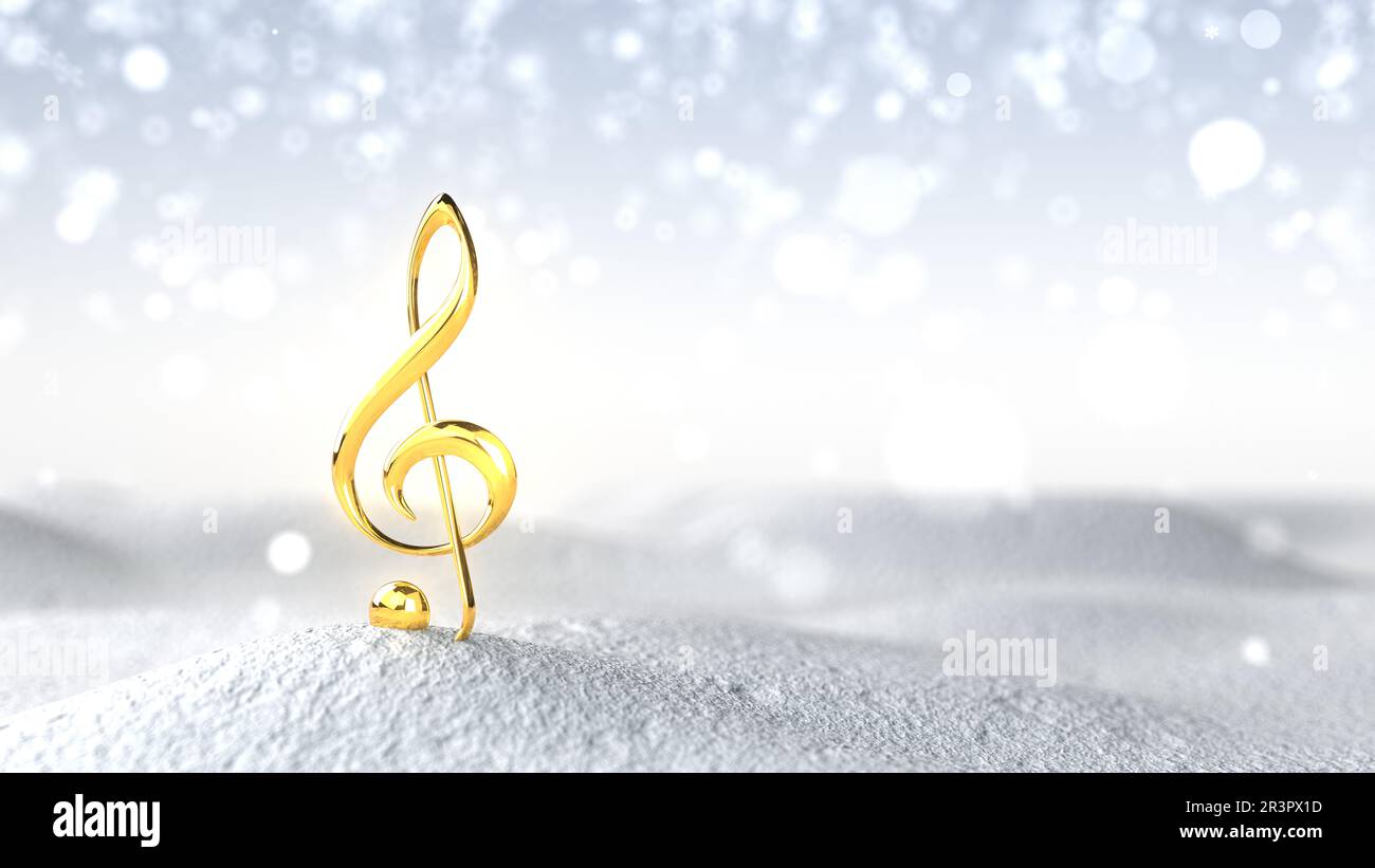 Treble g clef hi-res stock photography and images - Alamy