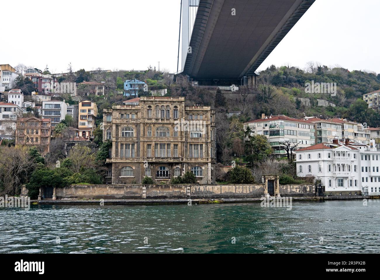 Zeki Paşa Yalısı, a mansion on the Bosphorus, designed by Alexandre ...