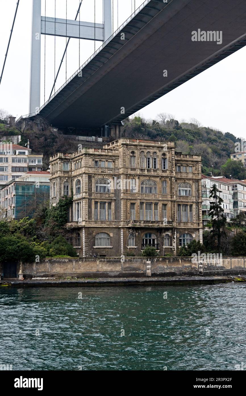 Zeki Paşa Yalısı, a mansion on the Bosphorus, designed by Alexandre ...