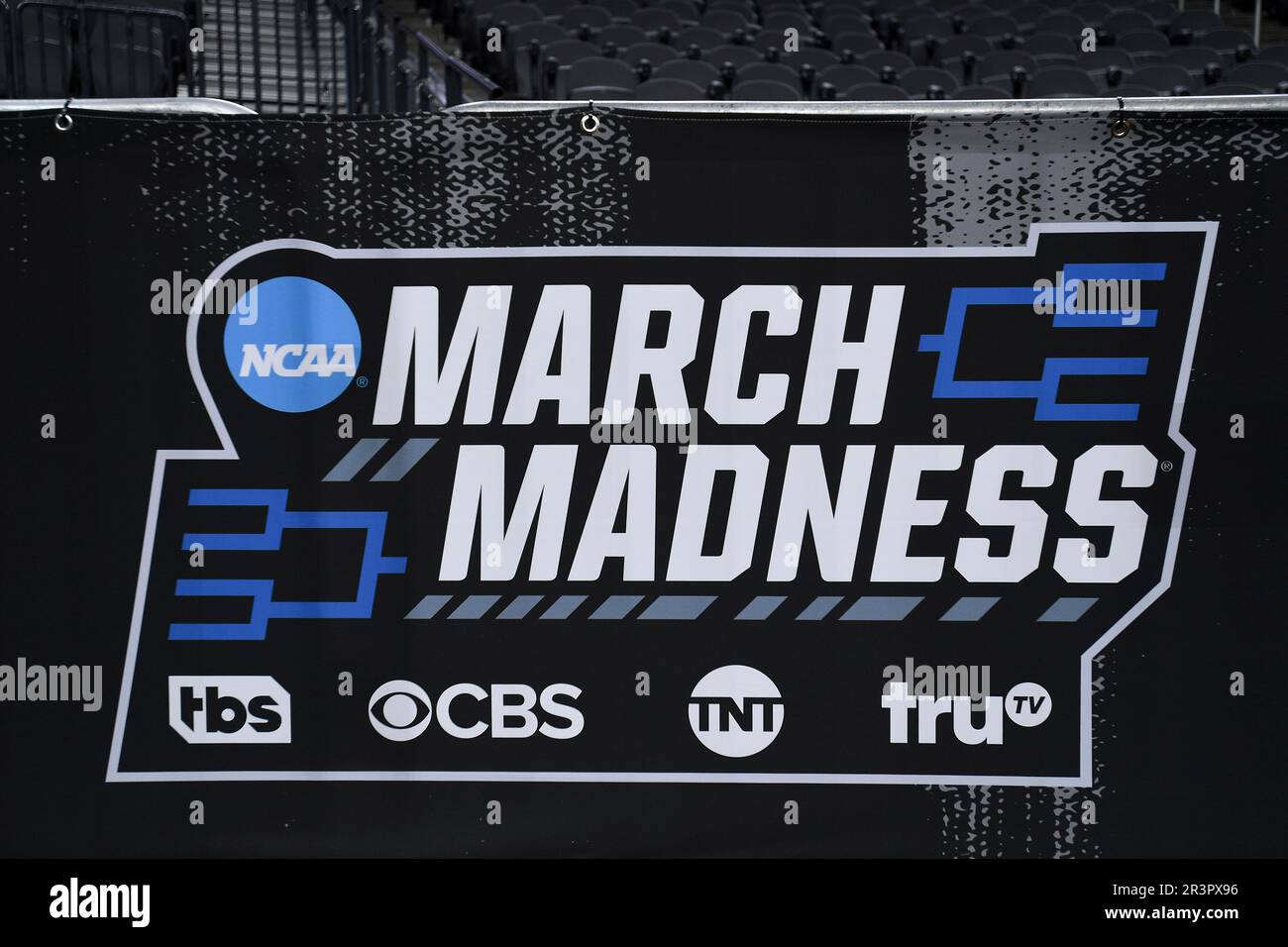 LAS VEGAS, NV - MARCH 24: A March Madness sign before the NCAA Division ...