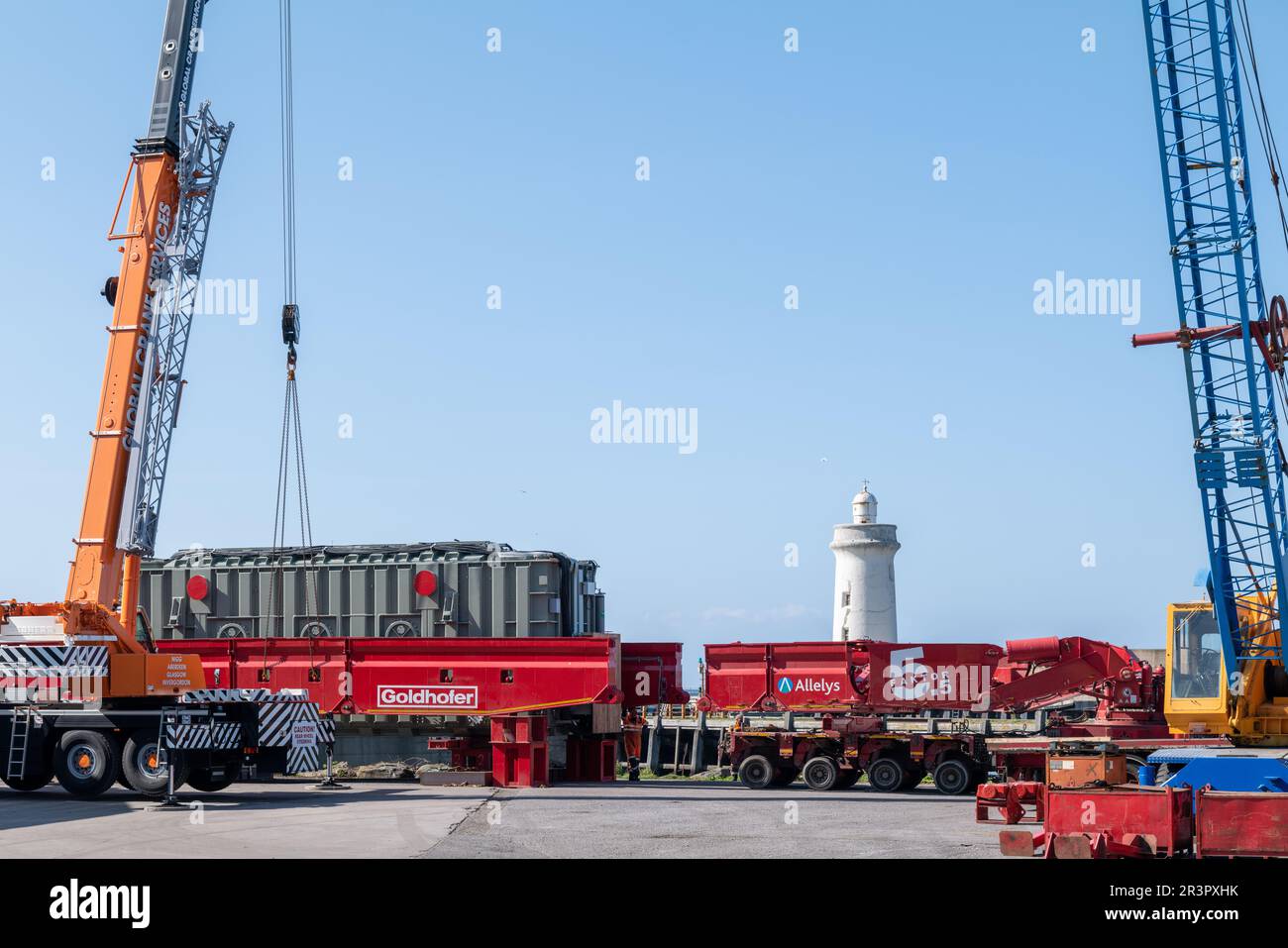 24 May 2023. Buckie Harbour,Moray,Scotland. This is a very Large ...