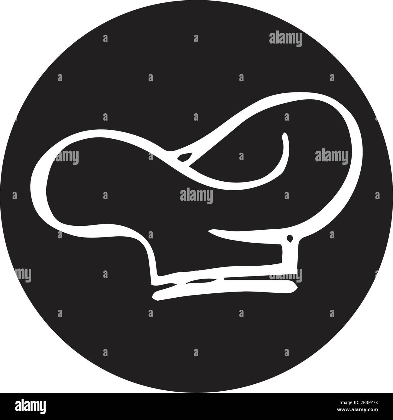 chef logo classical cook catering vector design Stock Vector Image ...