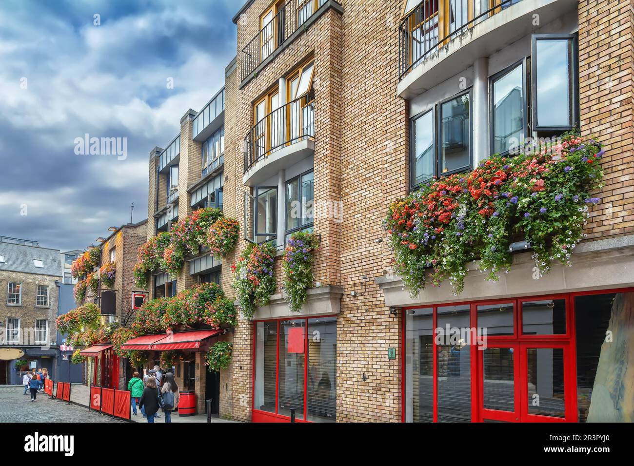 Temple Bar street, Dublin, Ireland Stock Photo - Alamy