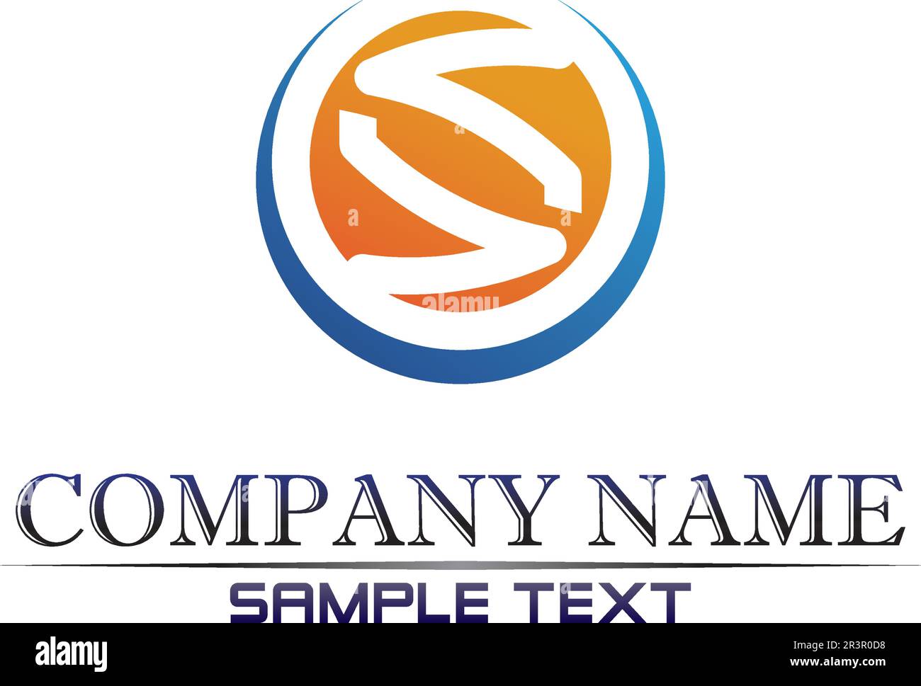 Business corporate letter S logo design vector Stock Vector Image & Art ...