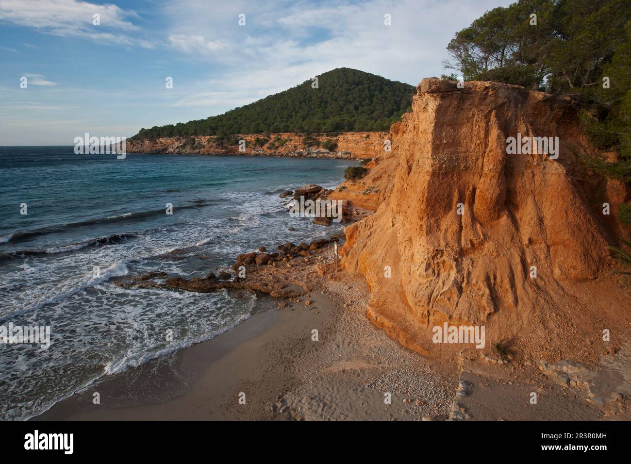 Sa Caleta y Punta Jondal.Ibiza.Balearic islands.Spain Stock Photo - Alamy