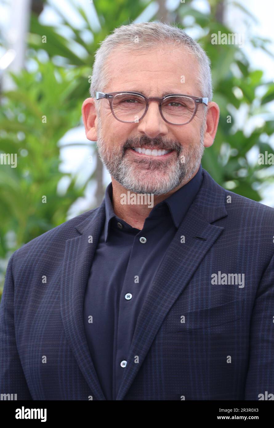 Cannes, France. 25th May, 2023. Steve Carell attends the "Asteroid City ...