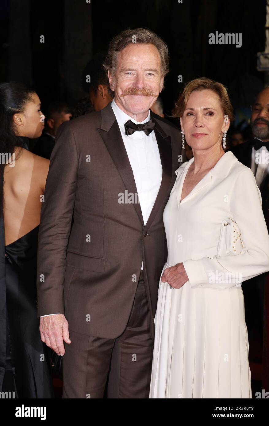 Cannes, France. 23rd May, 2023. Bryan Cranston, Robin Dearden attend ...