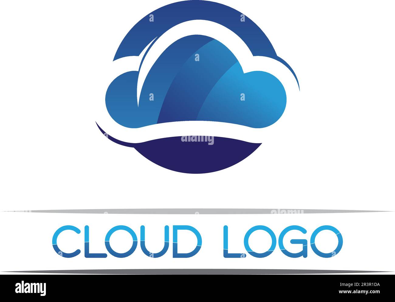 Cloud servers data logo and symbols icons Stock Vector Image & Art - Alamy