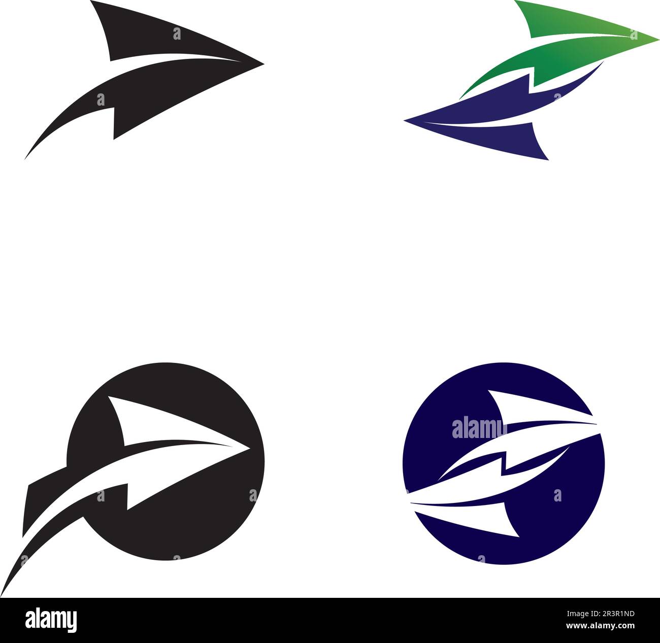 Arrows vector illustration icon Logo Template design Stock Vector Image ...