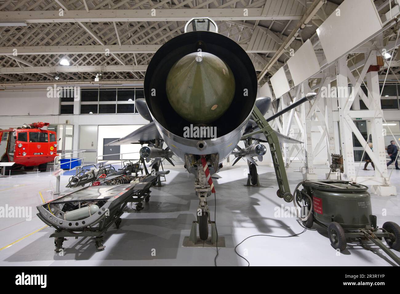 British Aircraft Corporation Lightning F6 fighter Stock Photo - Alamy