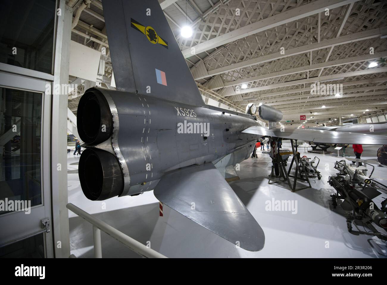 British Aircraft Corporation Lightning F6 fighter Stock Photo - Alamy