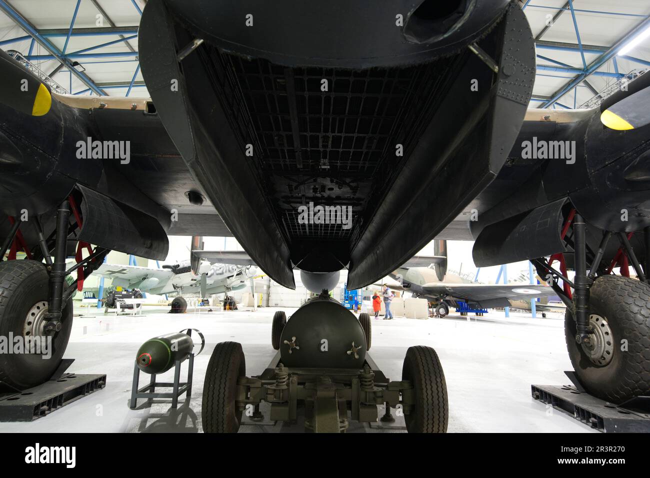 Avro Lancaster bomber Stock Photo - Alamy