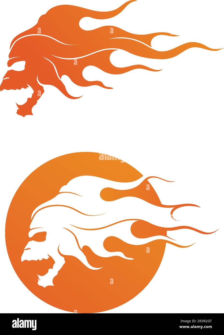 Fire flame nature logo and symbols icons template Stock Vector Image ...