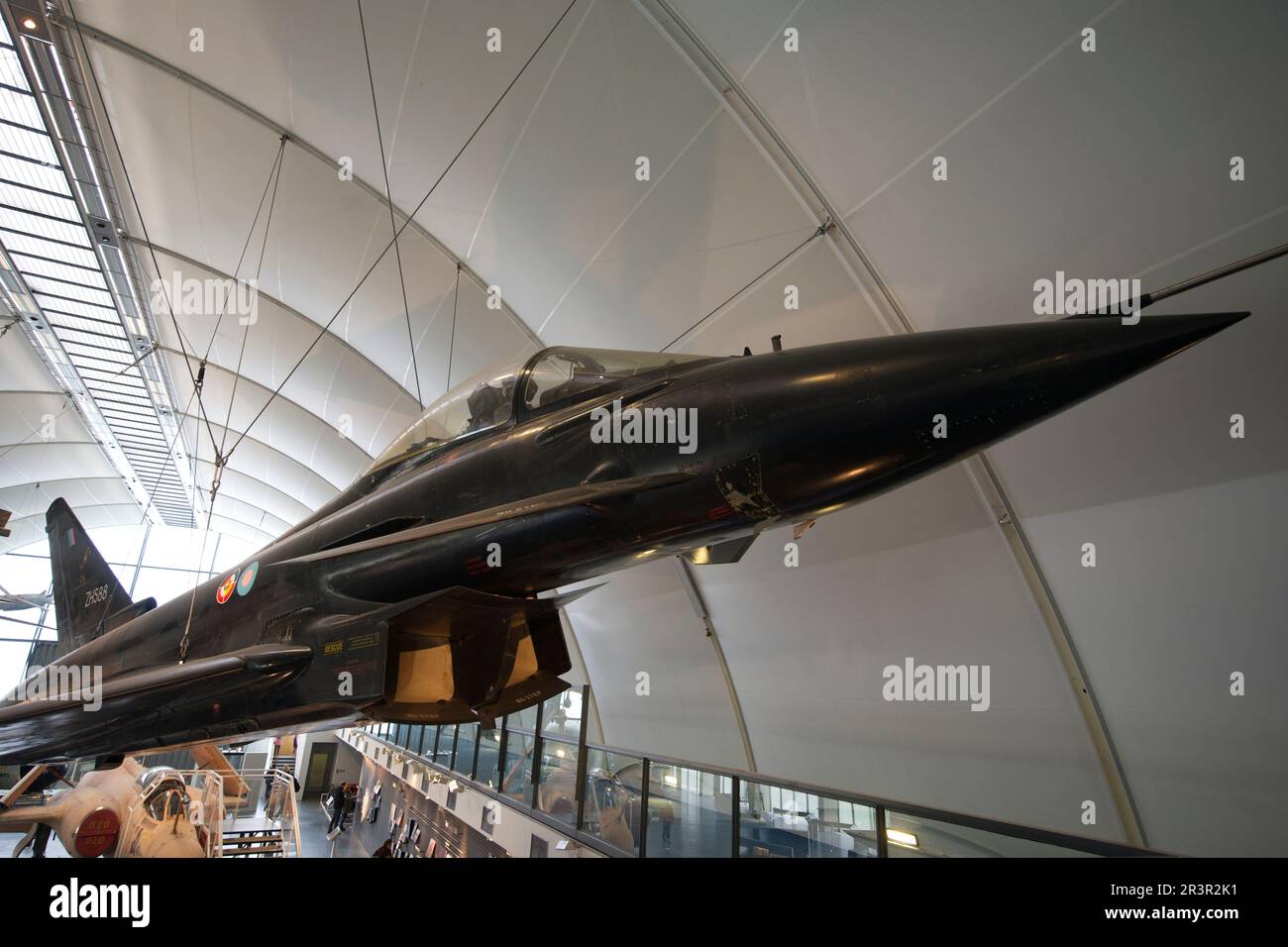 Prototype Eurofighter Typhoon at the RAF Museum in London Stock Photo ...