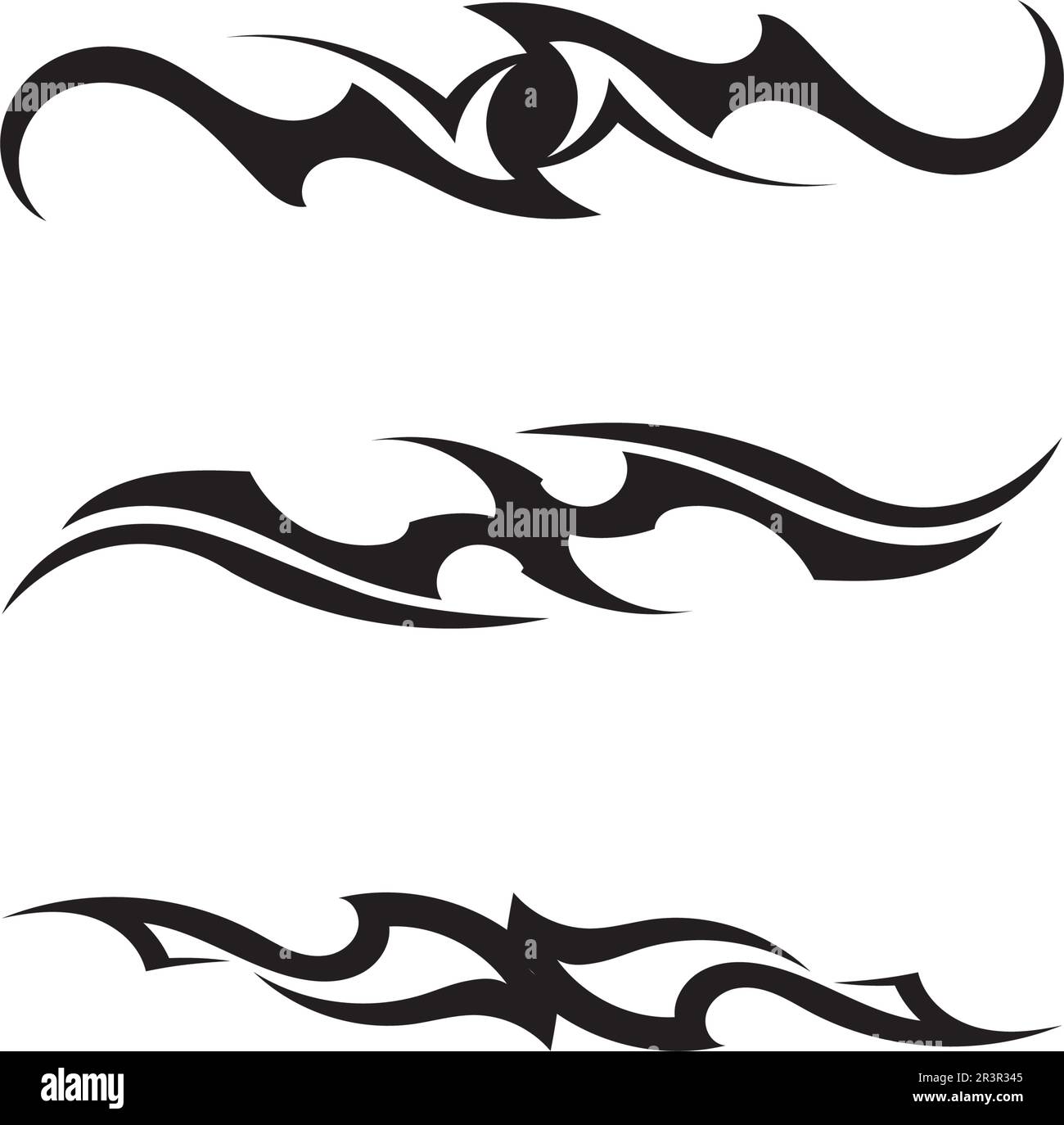 African vector pattern tribal design Black and White Stock Photos ...