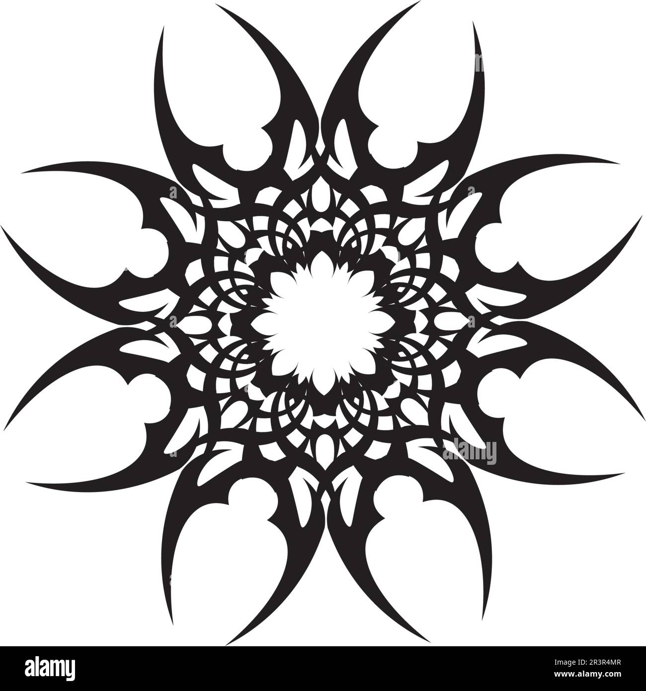 Tribal Gear Tattoo Designs