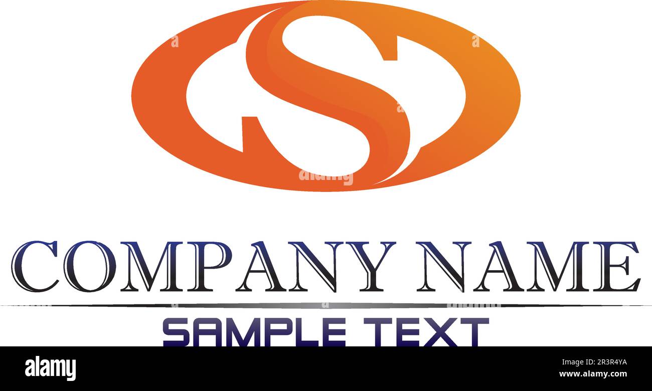 Business corporate letter S logo design vector Stock Vector Image & Art ...