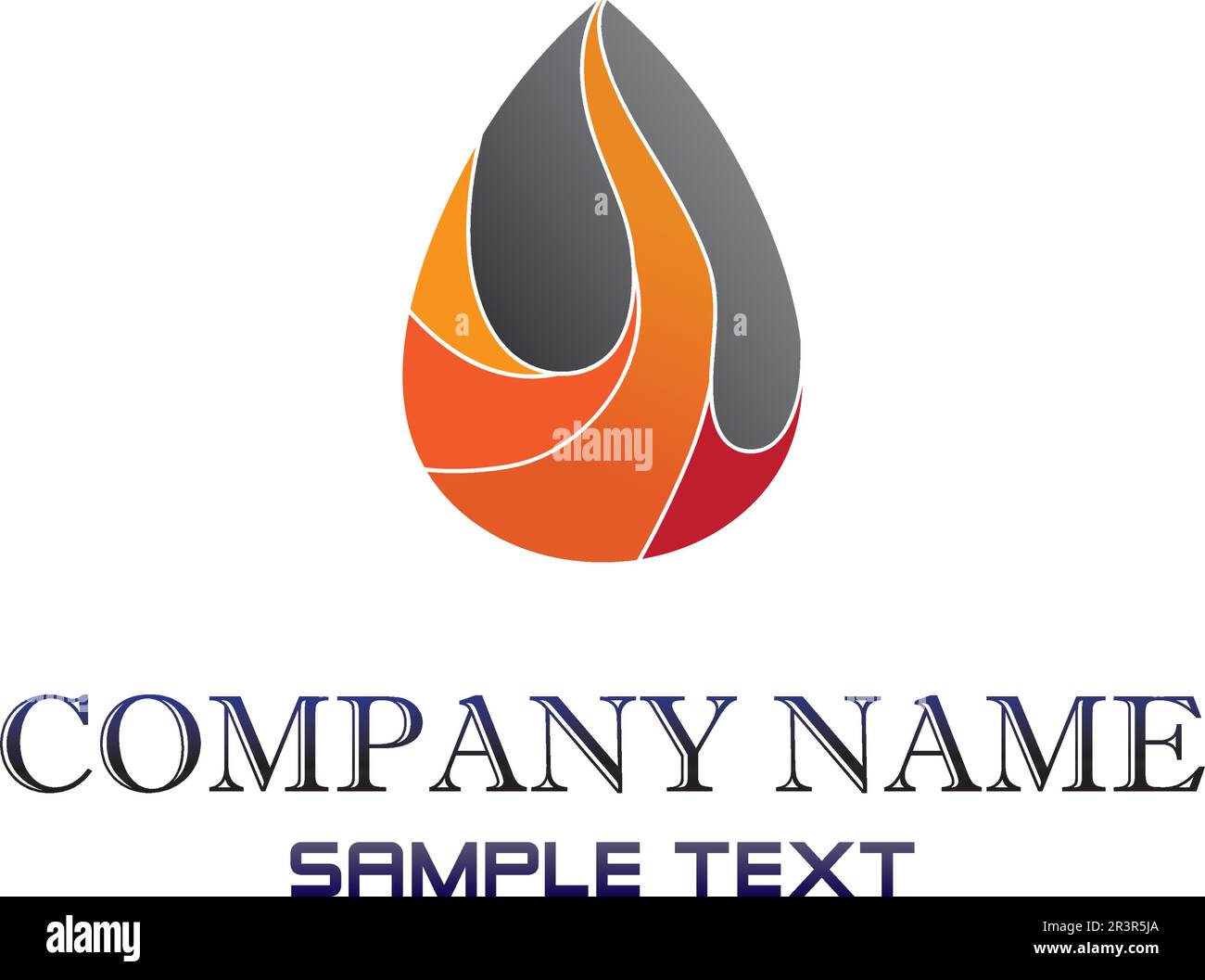 Fire flame nature logo and symbols icons template Stock Vector Image ...