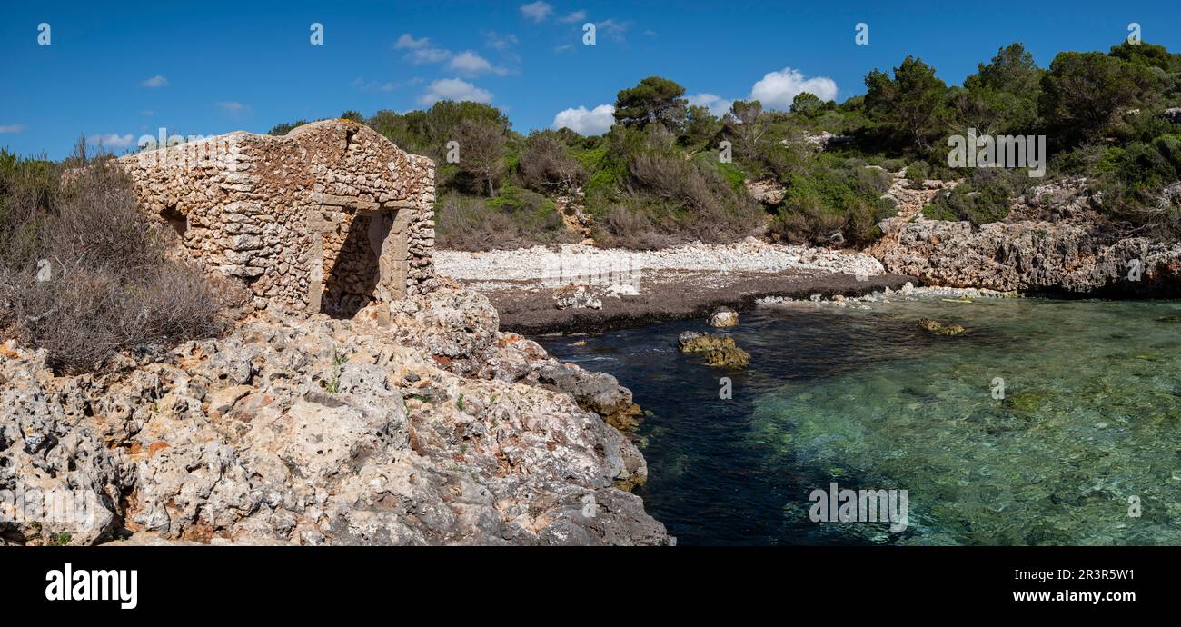 old fisherman's hut, - Escar -, Cala Brafi , Felanitx, Mallorca ...