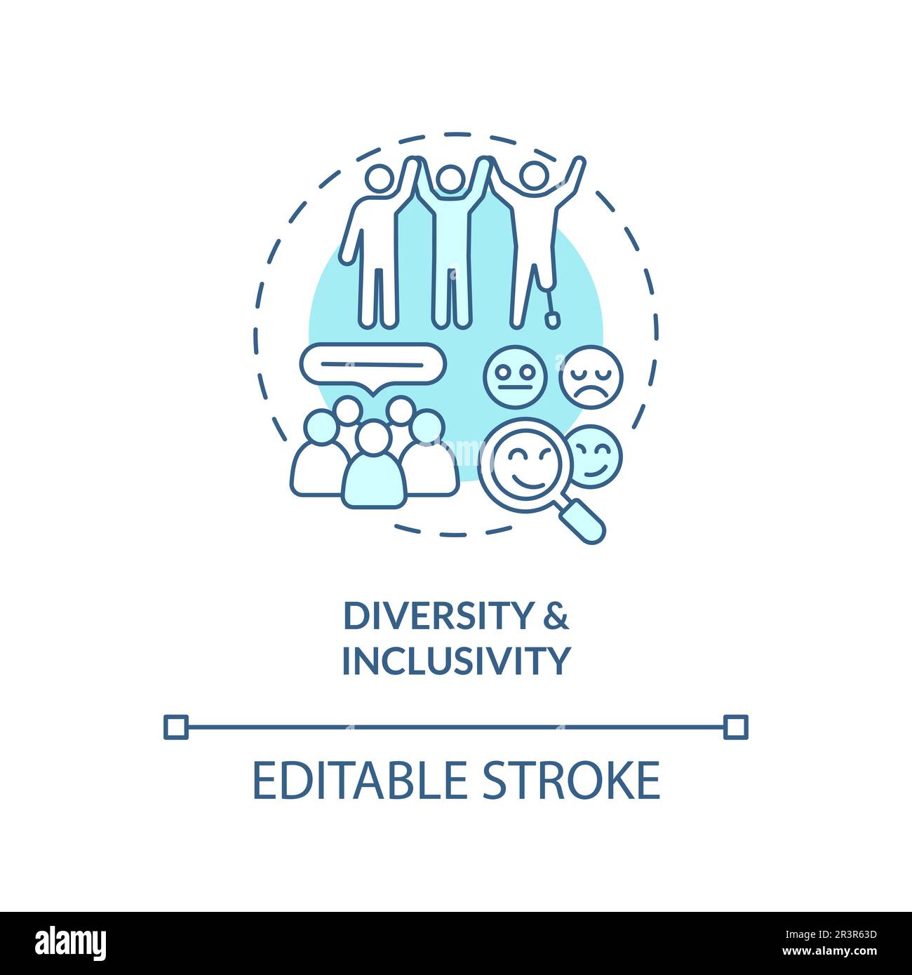 Inclusive inclusivity Cut Out Stock Images & Pictures - Alamy